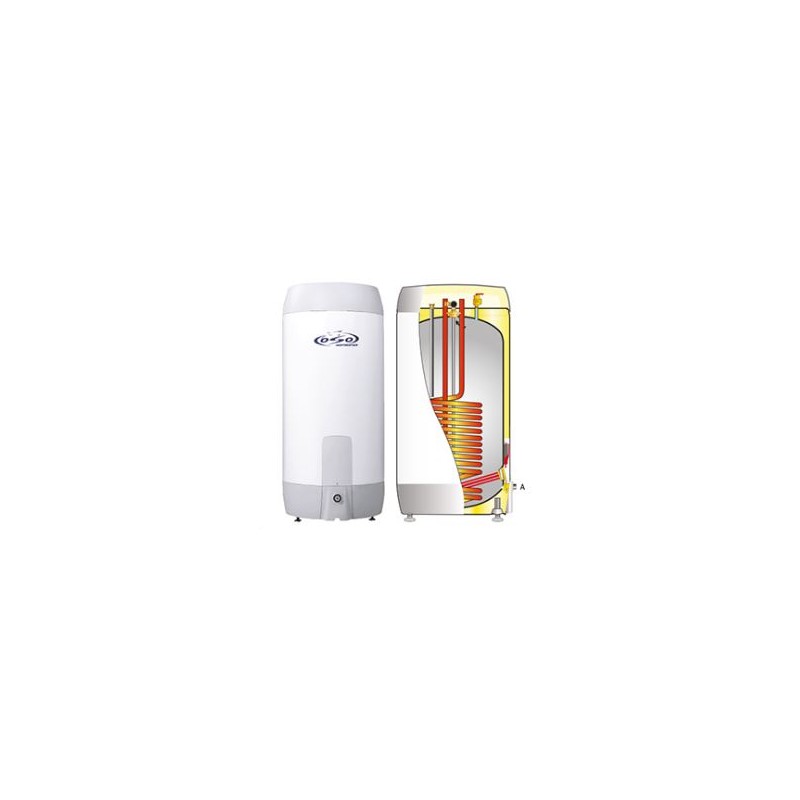 Boiler ECS inox OSO SUPER COIL 150L Classe B